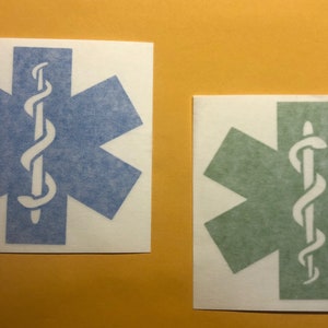 Medical Alert Bumper Sticker | Medical Symbol Car Decal | Medical Id ...