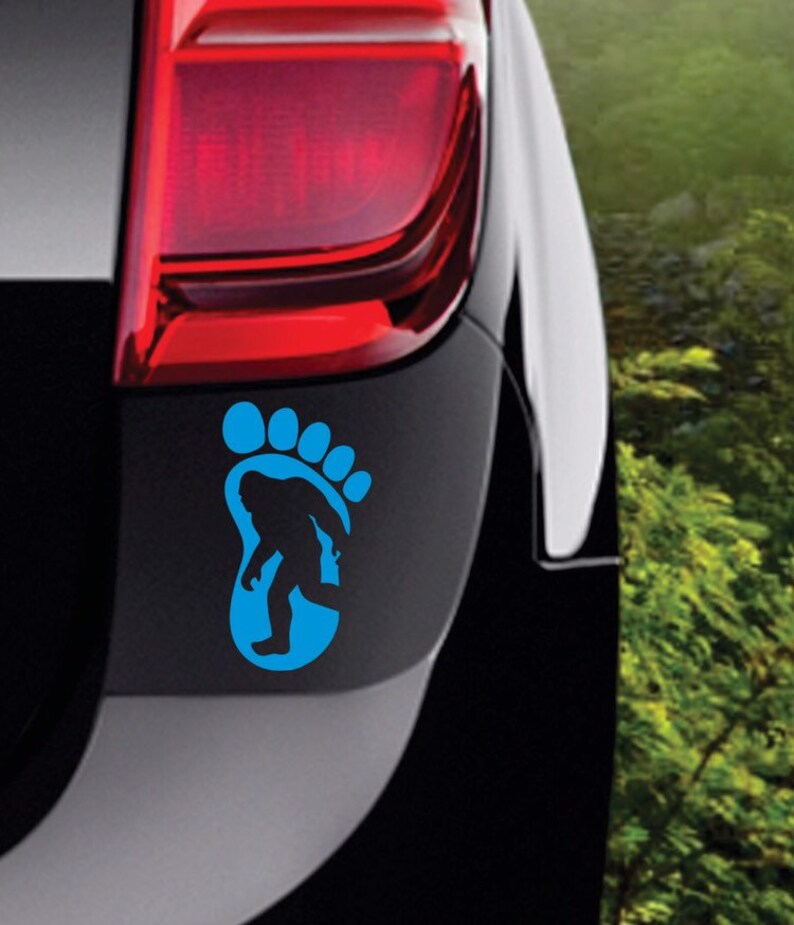Bigfoot Bumper Sticker Bigfoot Car Truck Decal Yeti Vinyl | Etsy