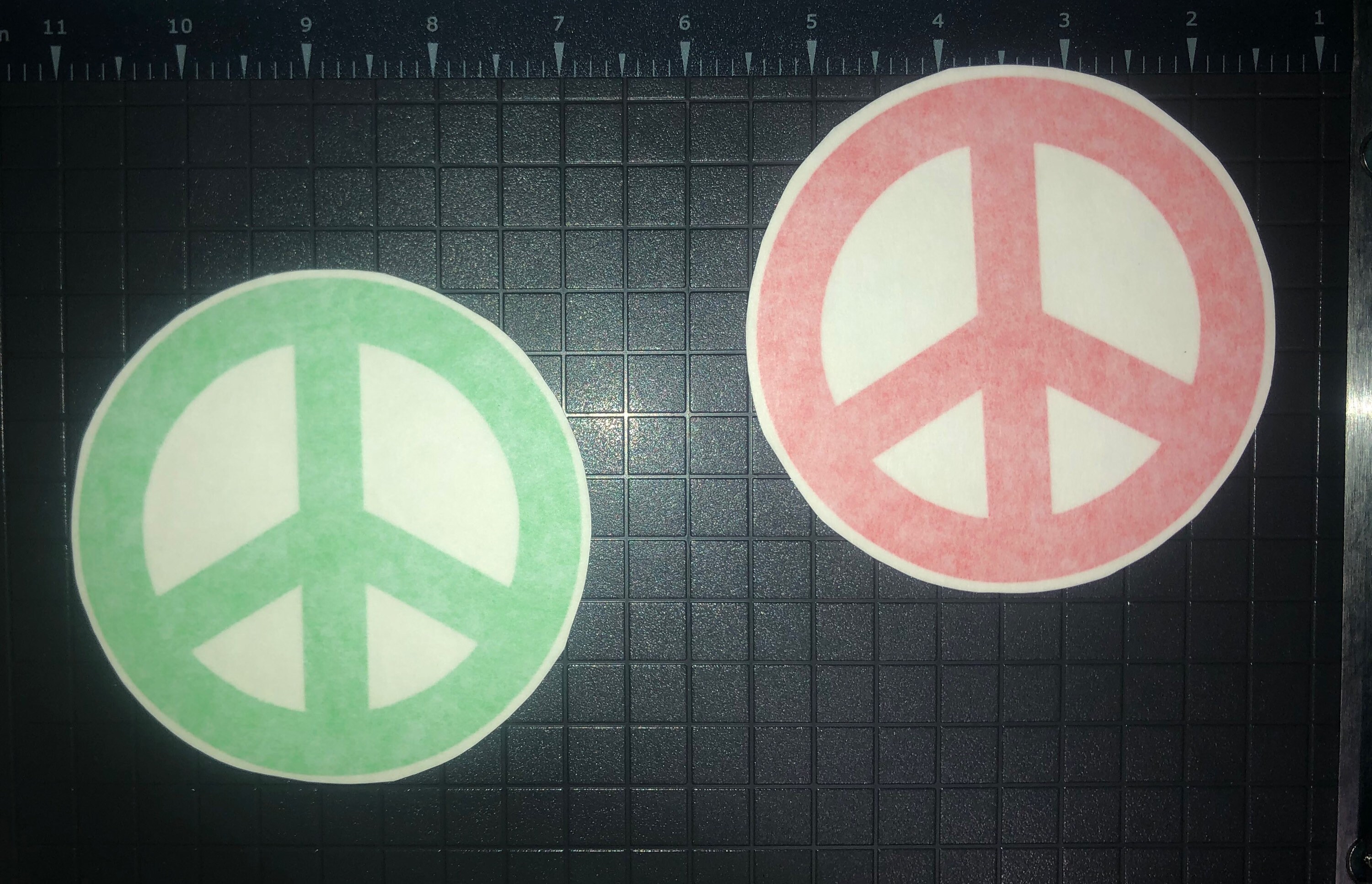 Peace Symbol Car Decal Peace Symbol Vinyl Decal peace - Etsy
