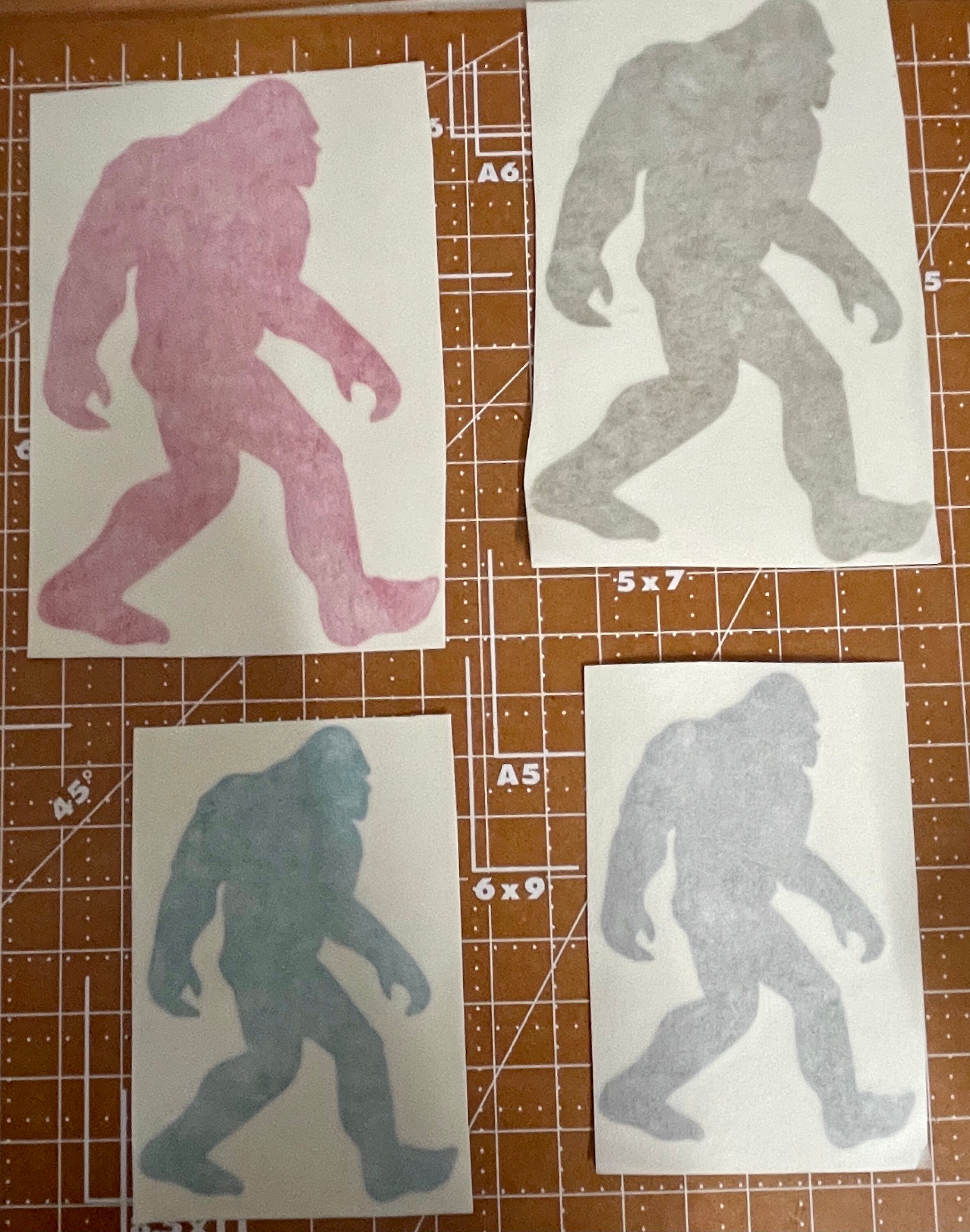 Bigfoot Decal Bigfoot Sticker Bigfoot Bumper Sticker | Etsy