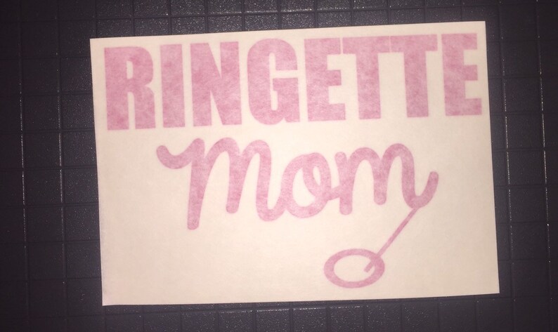 Ringette Mom Bumper Sticker | Ringette Car Decal | Ringette Mom Sticker ...