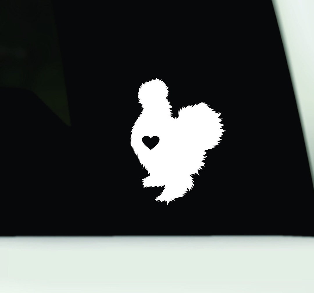 Silkie Chicken Vinyl Decal | Chicken Silkie Car Truck Window Decal ...