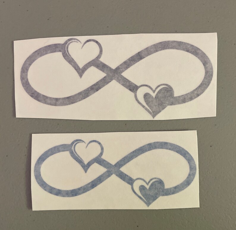 Infinity Symbol Vinyl Decal Infinity Car Decal Infinity - Etsy