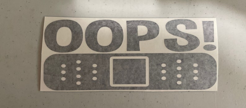 Band Aid Vinyl Decal Band Aid Car Sticker Bandage Vinyl - Etsy