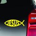 Jesus Bumper Sticker Jesus Symbol Car Decal Jesus Vinyl Sticker Jesus ...