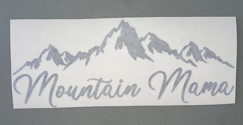 Mountain Mama Vinyl Decal Sticker | Mountain Mama Bumper Sticker ...