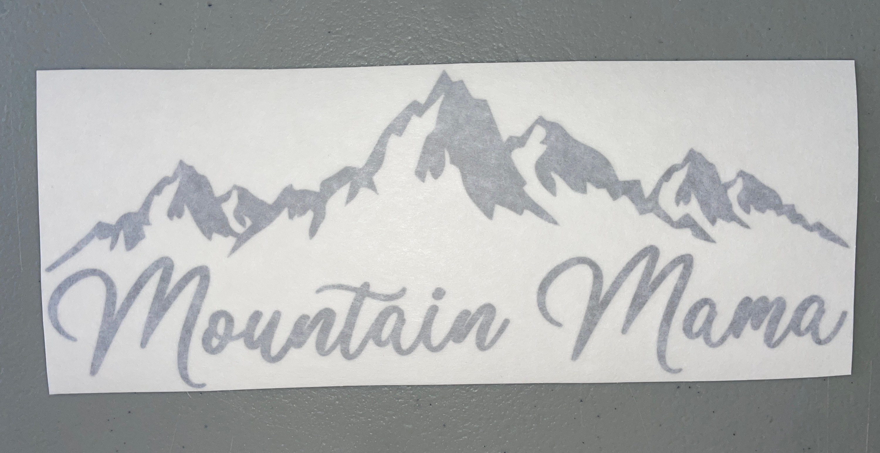 Mountain Mama Vinyl Decal Sticker | Mountain Mama Bumper Sticker ...