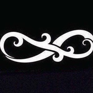 Infinity Symbol Sticker | Infinity Car Decal | Infinity Symbol Bumper ...