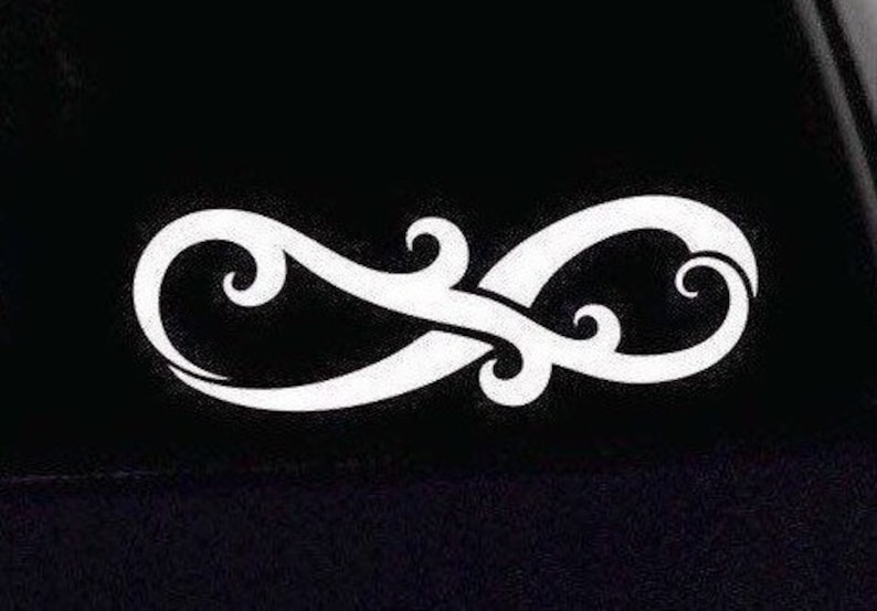 Infinity Symbol Sticker Infinity Car Decal Infinity Symbol | Etsy