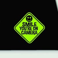 Notice Security Cameras in Use | CCTV | Security Camera Decal Vinyl ...