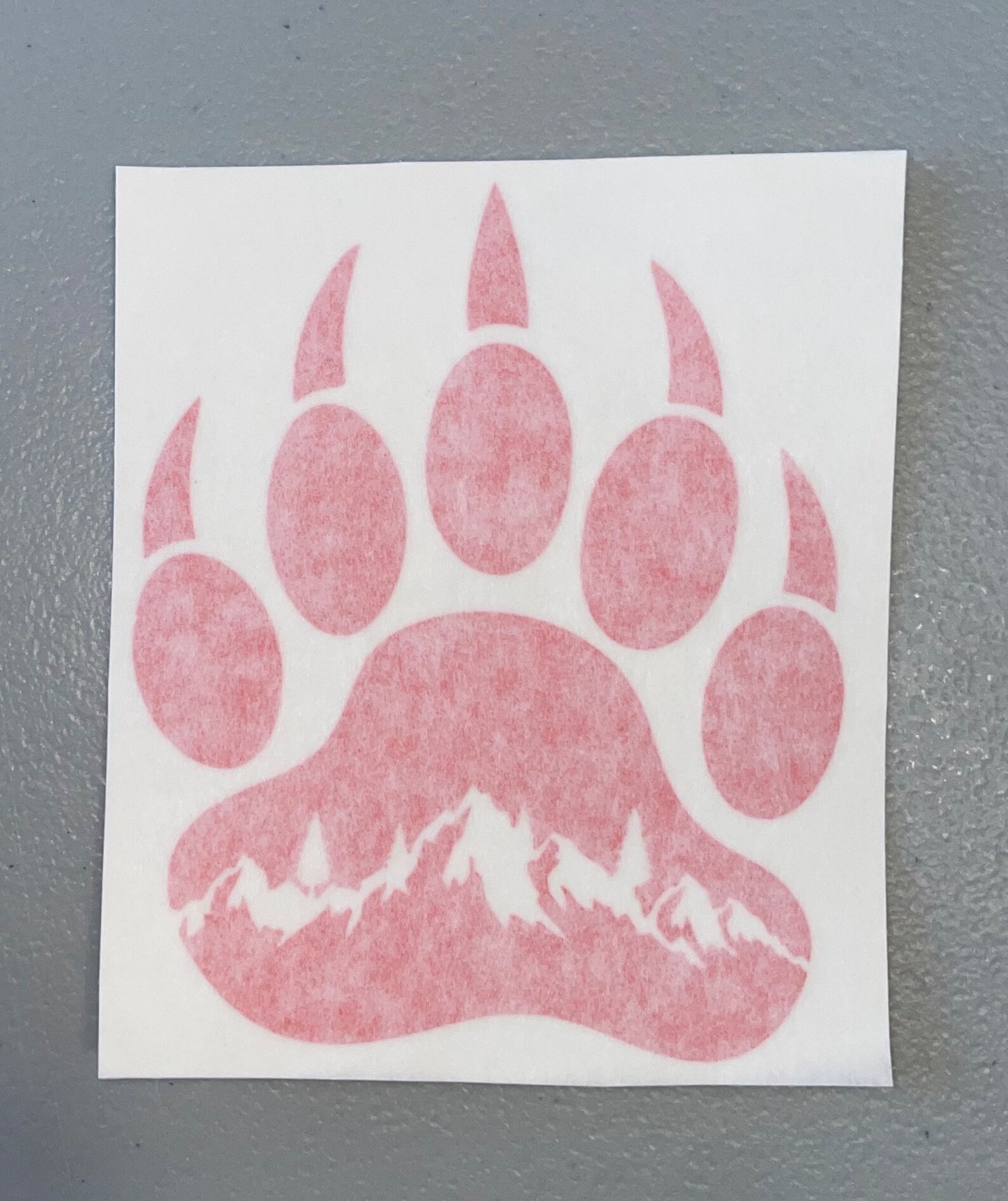 Bear Claw Vinyl Decal | Bear Paw Sticker | Bear Claw | Bear Claw Bumper ...