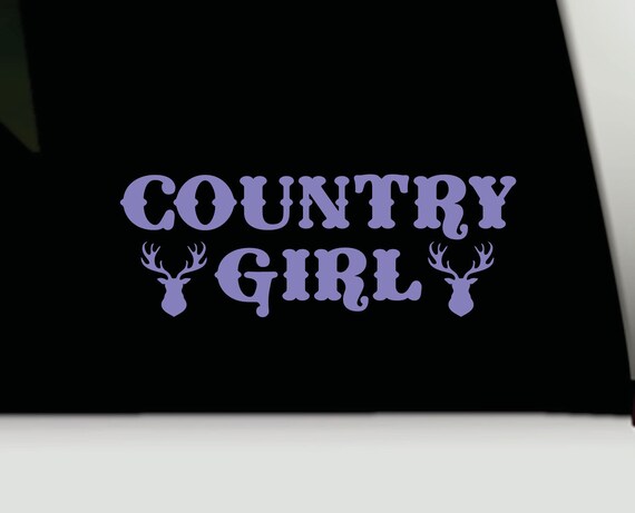 Country Girl Decals