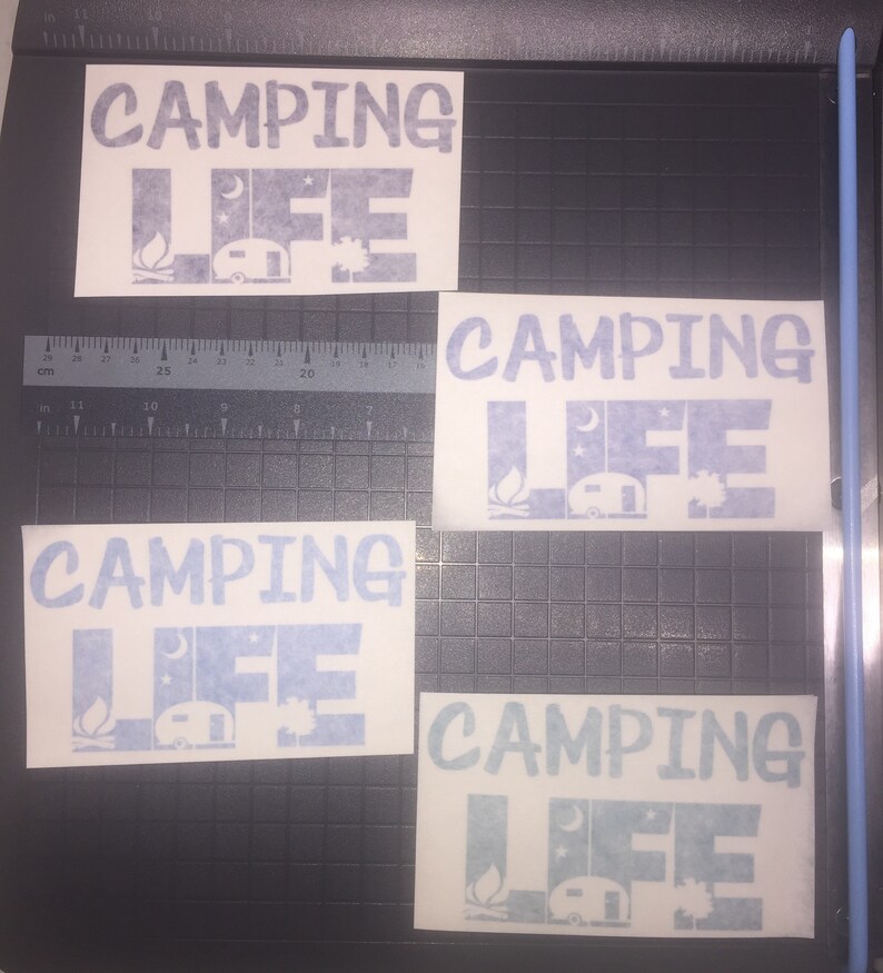 Camping Life Decal Camping Life Sticker Camping Decal - Etsy
