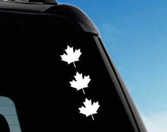 Maple Leaf Canadian Symbol Vinyl Decal Sticker for Window,car,truck ...