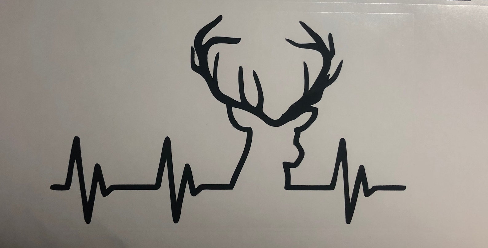 Deer Bumper Sticker Hunting Truck Decal Hunting Bumper - Etsy