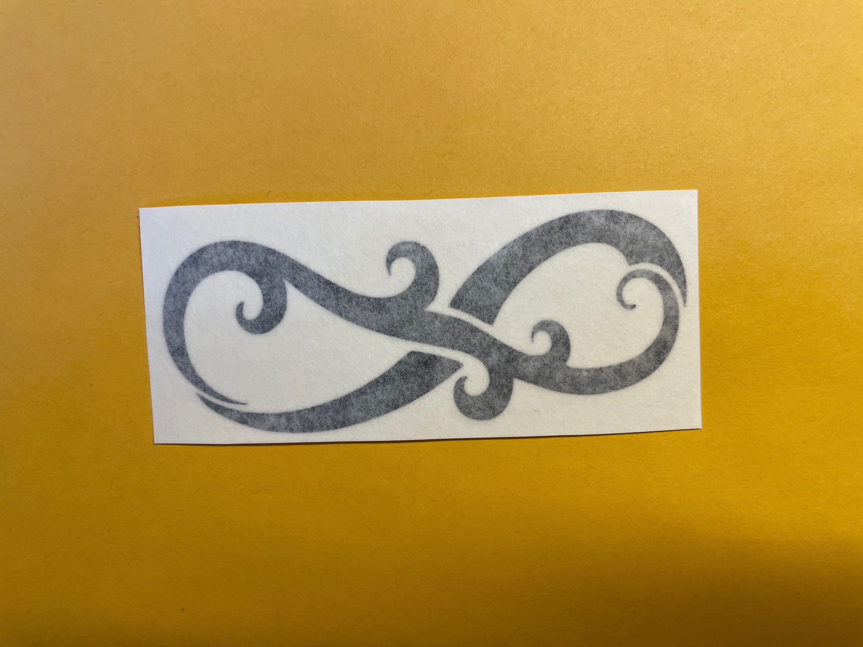 Infinity Symbol Sticker Infinity Car Decal Infinity Symbol | Etsy