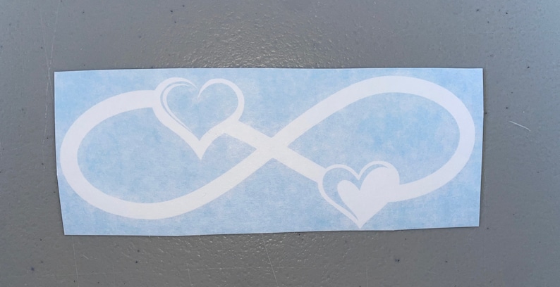 Infinity Symbol Vinyl Decal Infinity Car Decal Infinity - Etsy