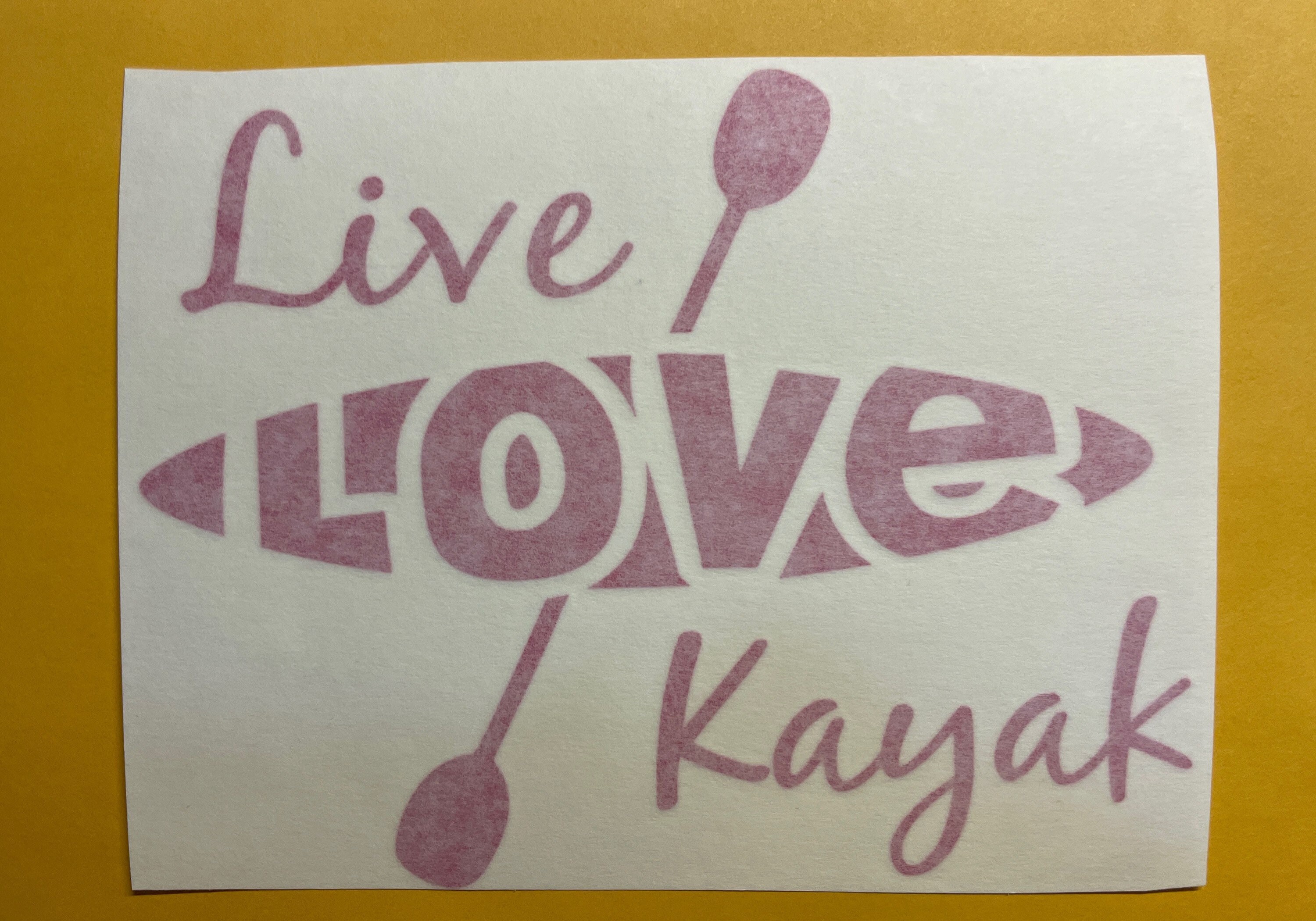 Kayak Bumper Sticker Kayak Car Sticker Kayak Sticker - Etsy