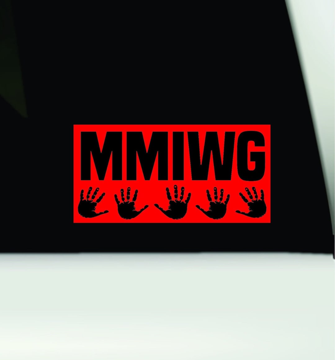 MMIWG Bumper Sticker | MMIWG Vinyl Decal Sticker | Missing and Murdered ...