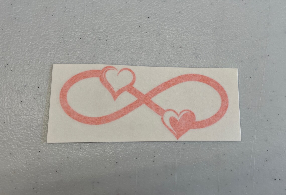 Infinity Symbol Vinyl Decal Infinity Car Decal Infinity | Etsy