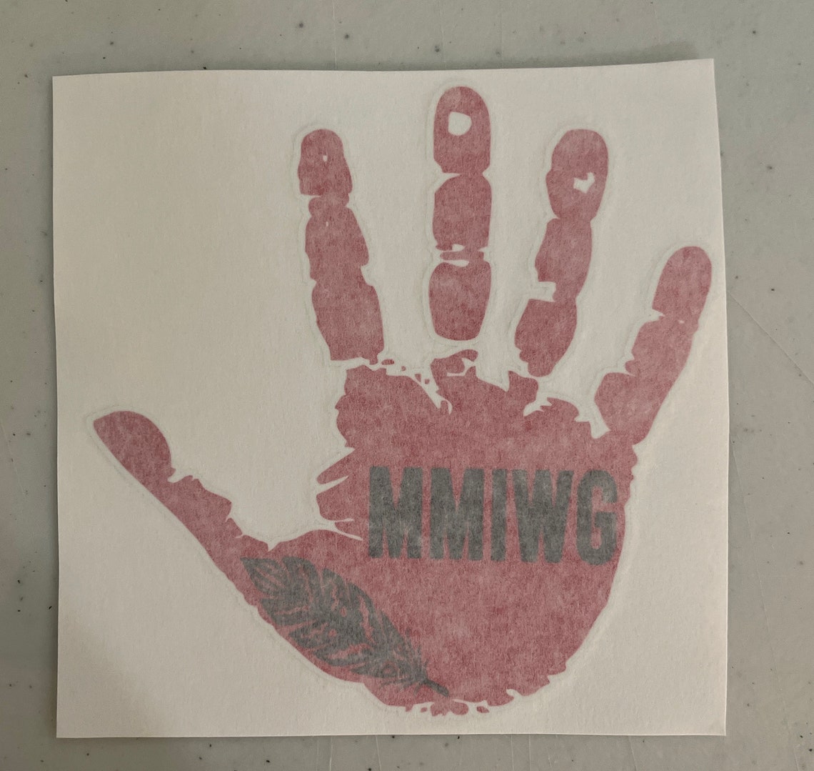 MMIWG Bumper Sticker | MMIWG Vinyl Decal Sticker | Missing and Murdered ...