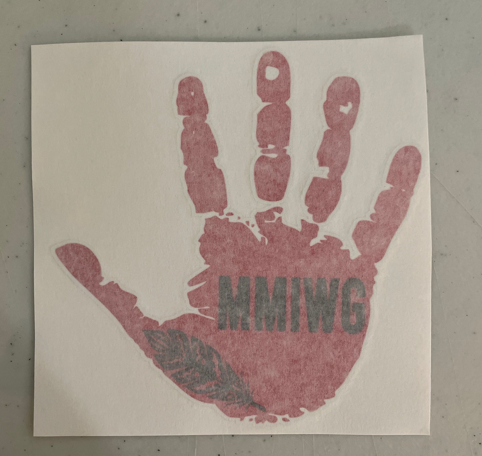 MMIWG Bumper Sticker MMIWG Vinyl Decal Sticker Missing and - Etsy