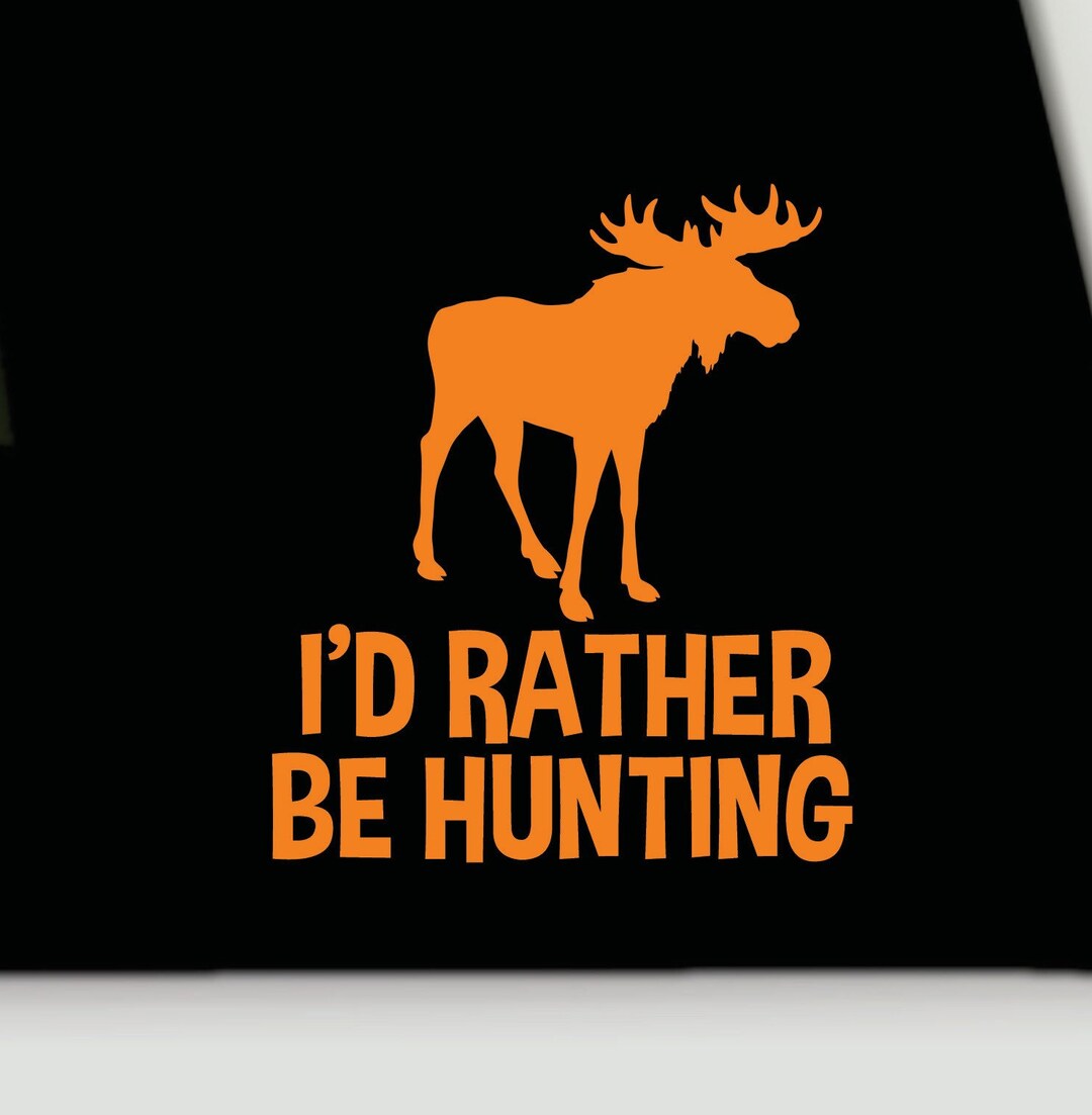 Hunting Bumper Sticker | Hunting Truck Sticker | Funny Hunting Vinyl ...