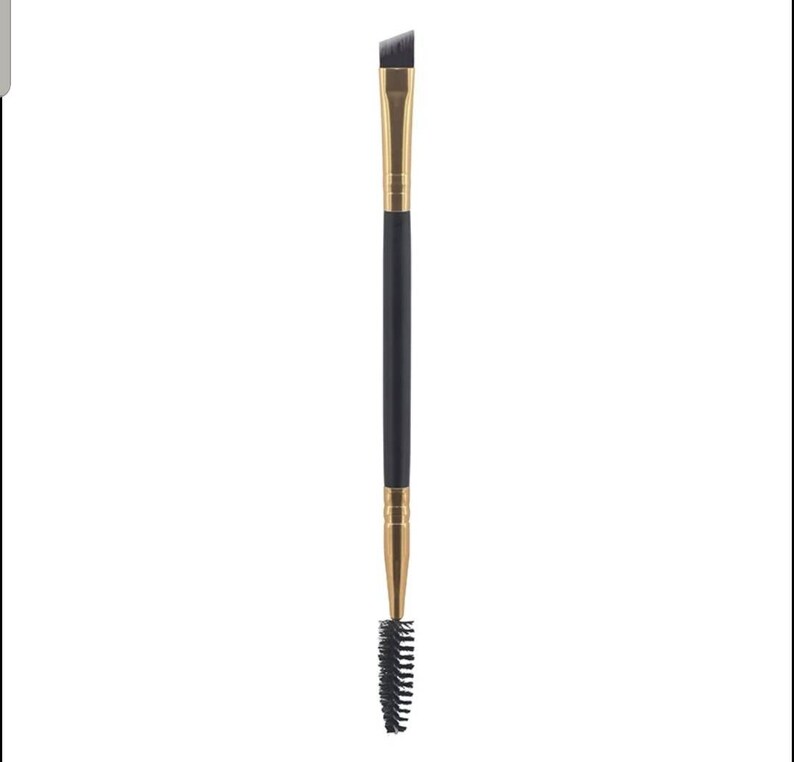 Angled Duo Brow Angle Spoolie Eyebrow Makeup Brush - Etsy