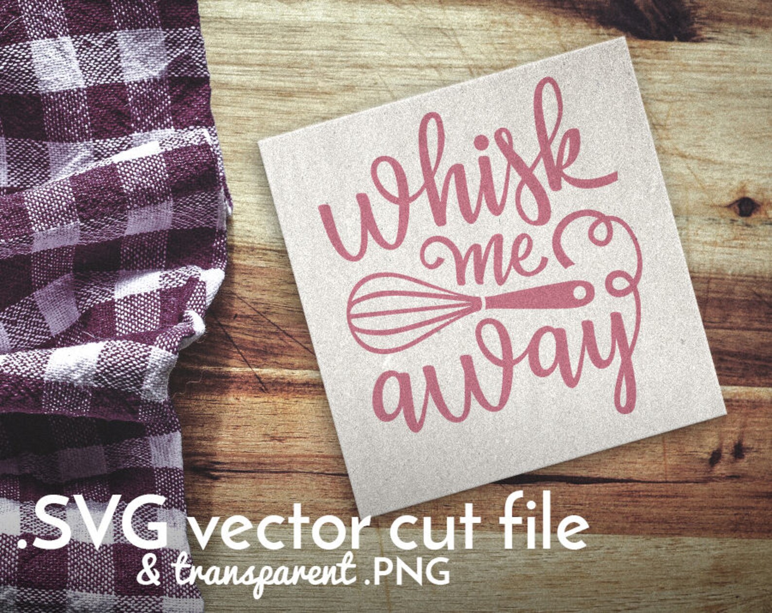 Whisk Me Away Cut File Kitchen Decal Baking Cooking - Etsy