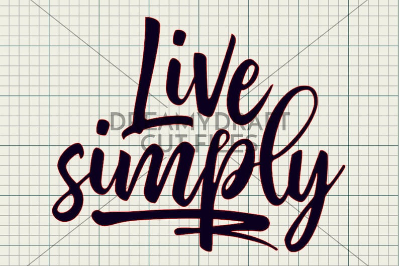 Live Simply Svg Cut File Home Sign Svg Home Svg Living - Etsy Norway