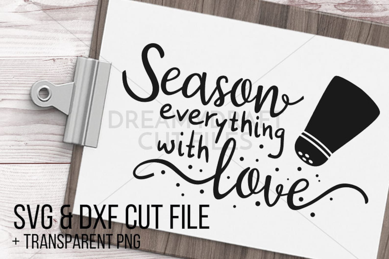 Season Everything With Love SVG Cut File Kitchen Svg - Etsy