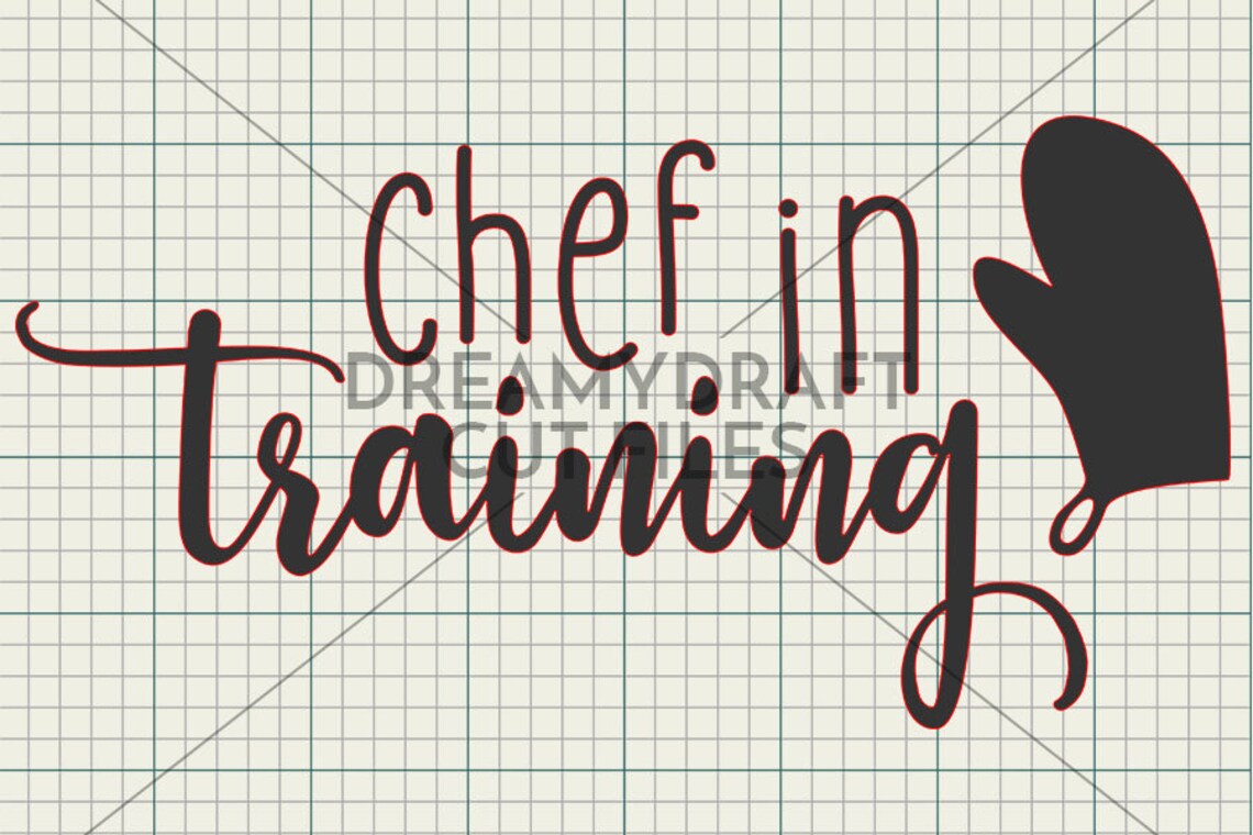 Chef in Training Svg Cut File Baking Svg Cooking Svg - Etsy