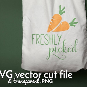 Freshly Picked SVG Cut File | Cooking Svg - Kitchen Svg - Farmer's ...