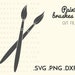 Paint Brushes Svg Cut File Painting Svg Artist Svg Paint Brush Svg Art ...