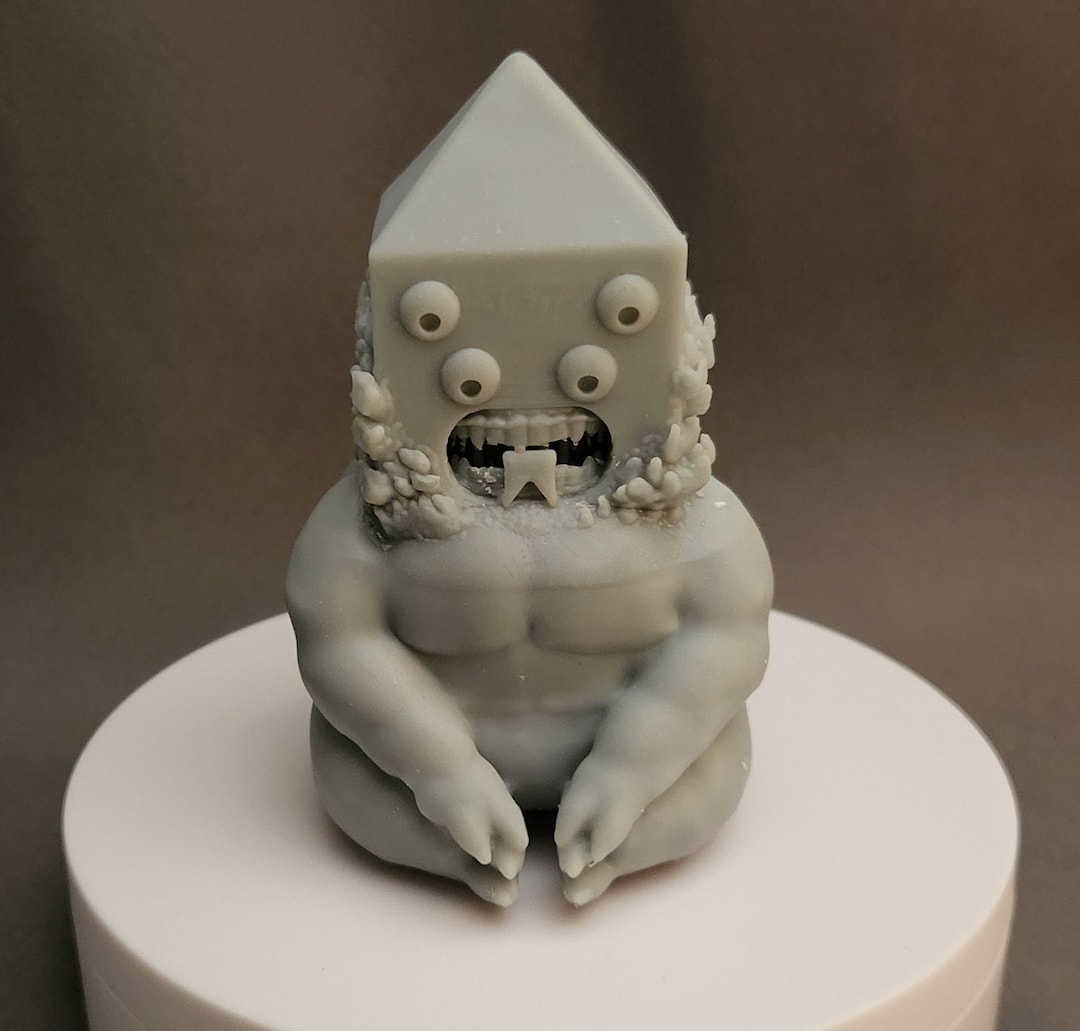 Inspired 3D Print Golb Adventure Time Figure Choose Painted or Raw Kit ...