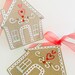 Gingerbread House Christmas Gift Tags (set of 2) Three Colours to ...