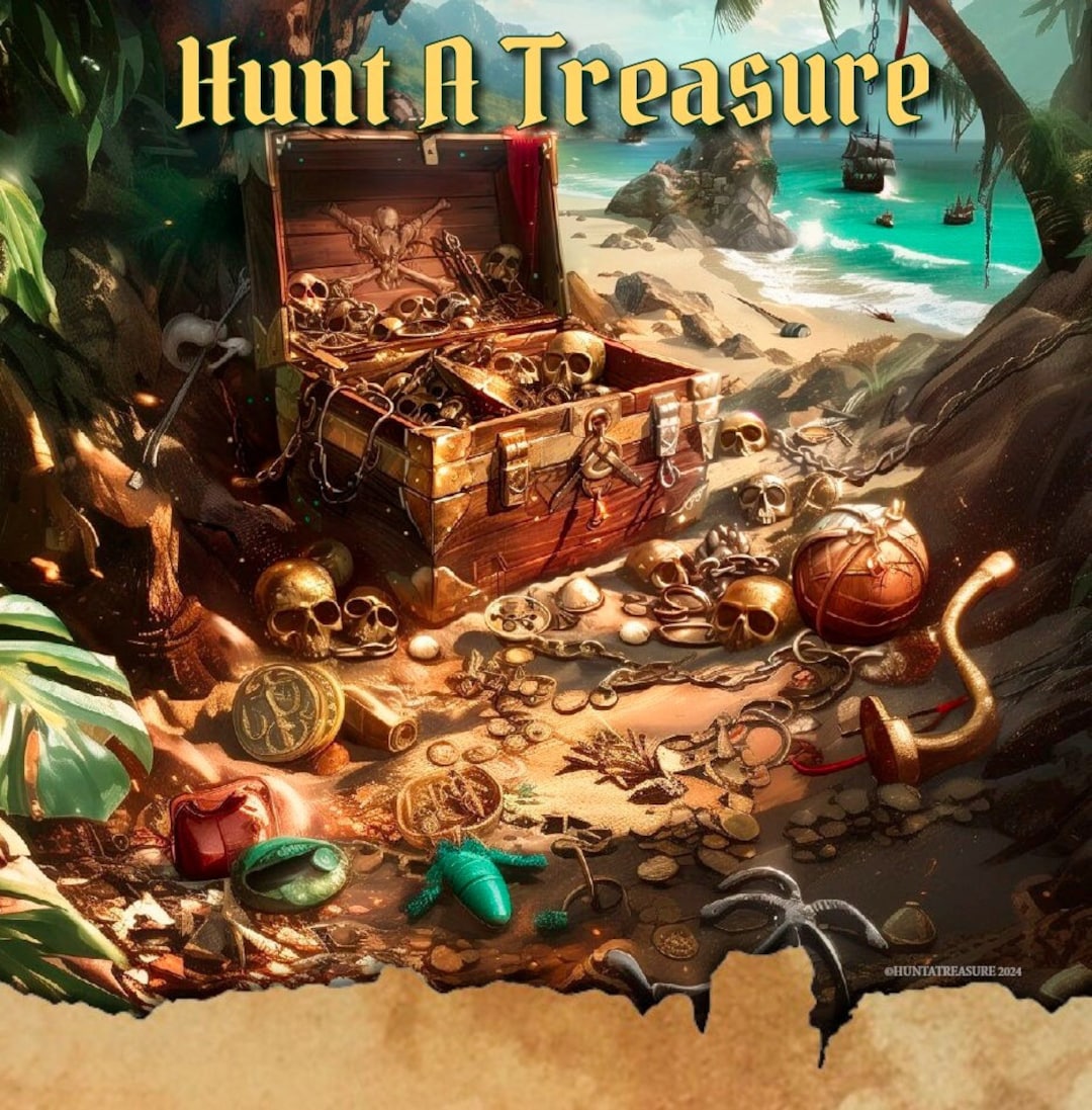 Treasure Hunt Adventure, Interactive Fun Includes QR Code Surprise! - Etsy
