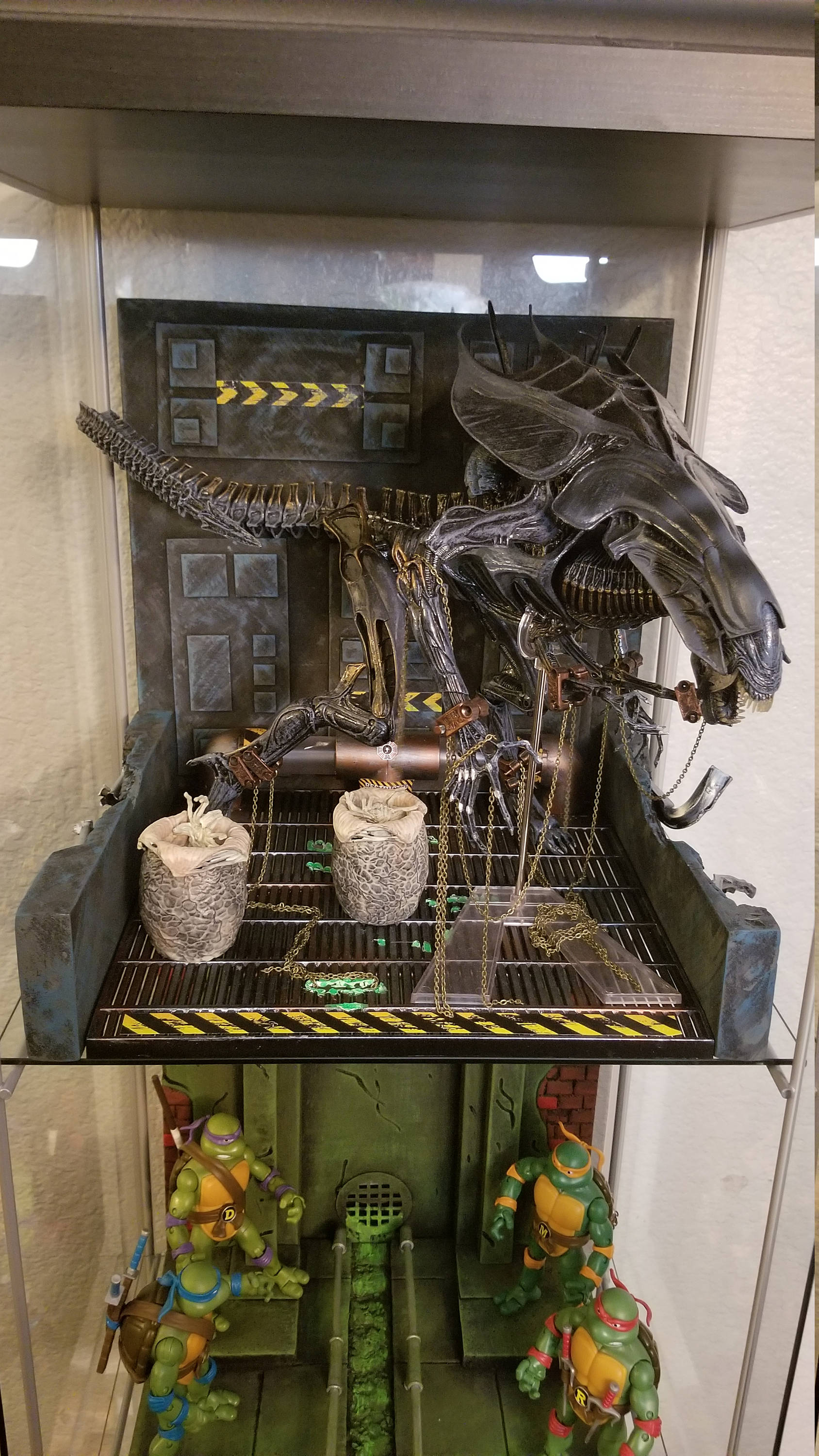 Alien Queen Detolf Diorama AVP NECA Predator | Etsy