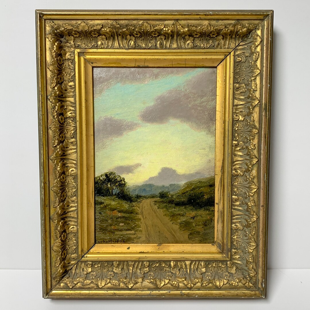 Original 1908 American Tonalism Oil on Academy Board by Cincinnati ...
