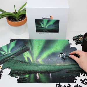 Aurora Borealis Wooden Jigsaw Puzzle 326 Piece Original Laser Cut ...