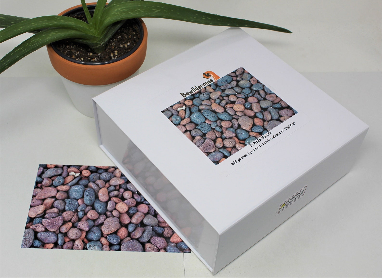 Pebble Beach Wooden Jigsaw Puzzle 326 Pieces Original - Etsy