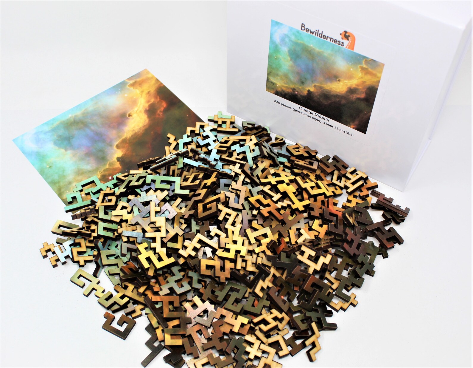 Omega Nebula Wooden Jigsaw Puzzle 326 Piece Original Laser | Etsy