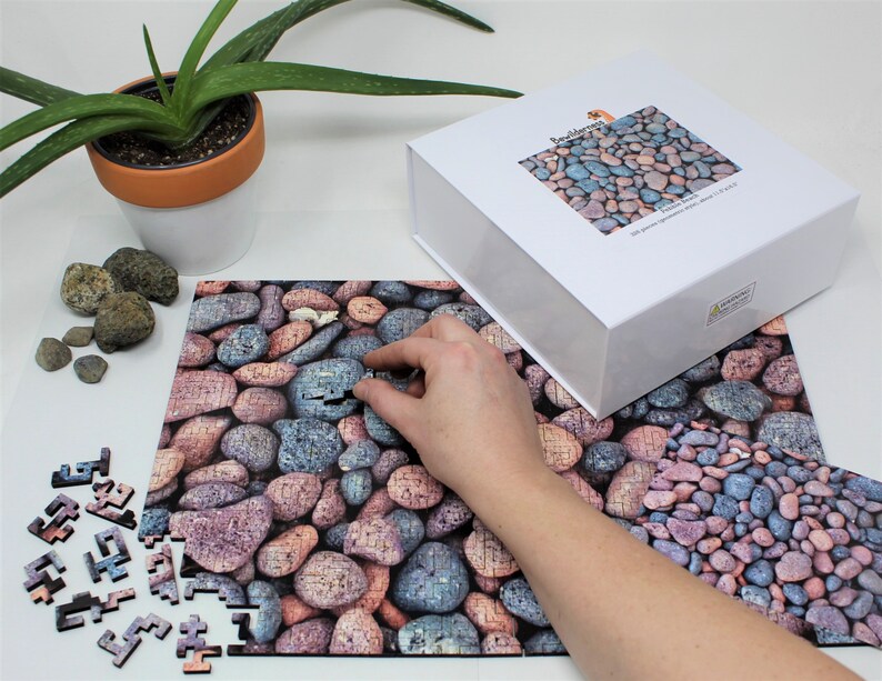 Pebble Beach Wooden Jigsaw Puzzle 326 Pieces Original - Etsy