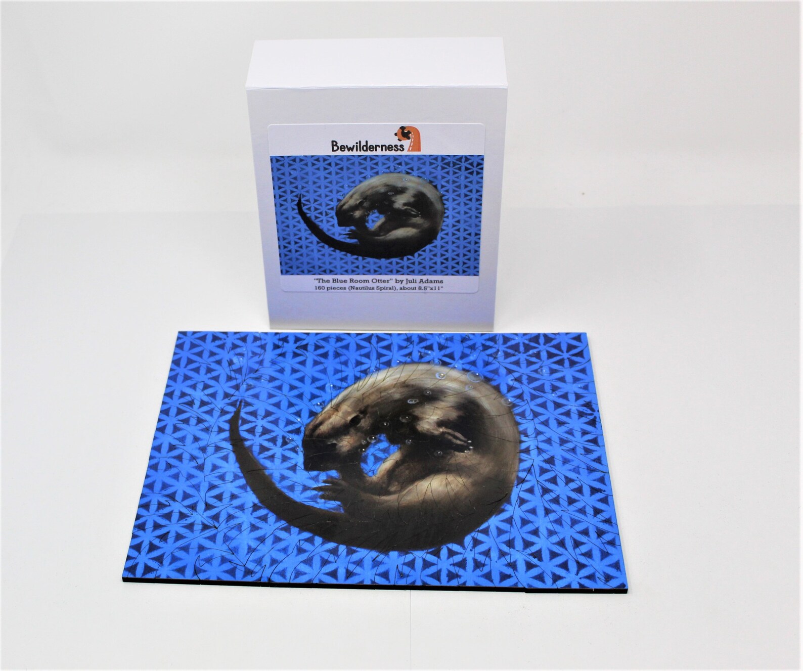 Otter Wooden Jigsaw Puzzle 160 Piece Wood Puzzle for Adults - Etsy