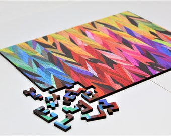 Laser Cut Wood Jigsaw Puzzle | Etsy