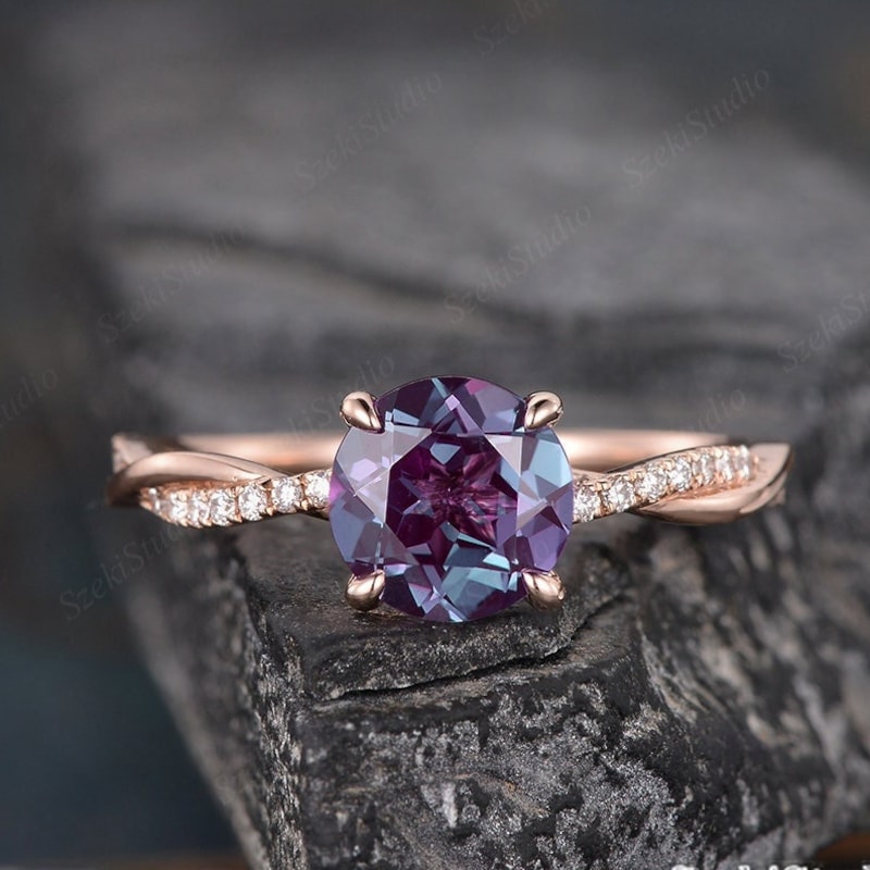 Lab Alexandrite - Etsy