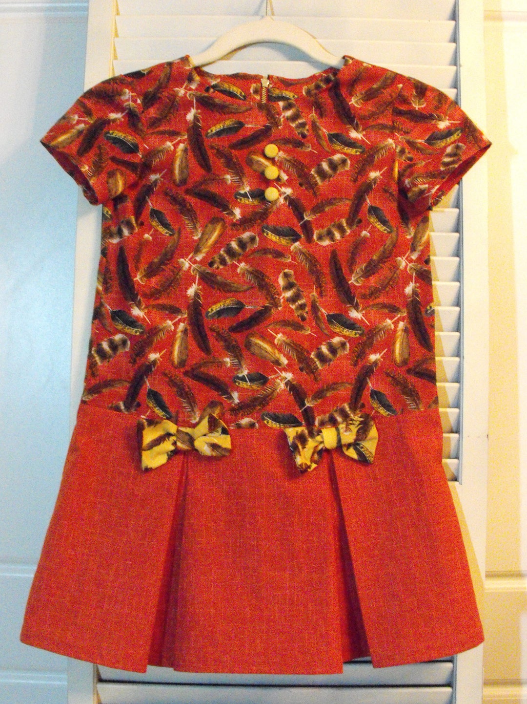Girl's Dress, FSU Colors, Garnet and Gold, Size 7/8 - Etsy
