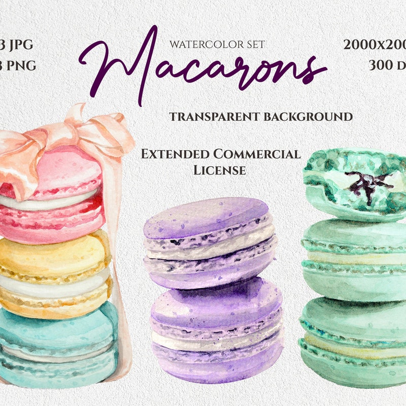 Stickers Watercolor - Etsy