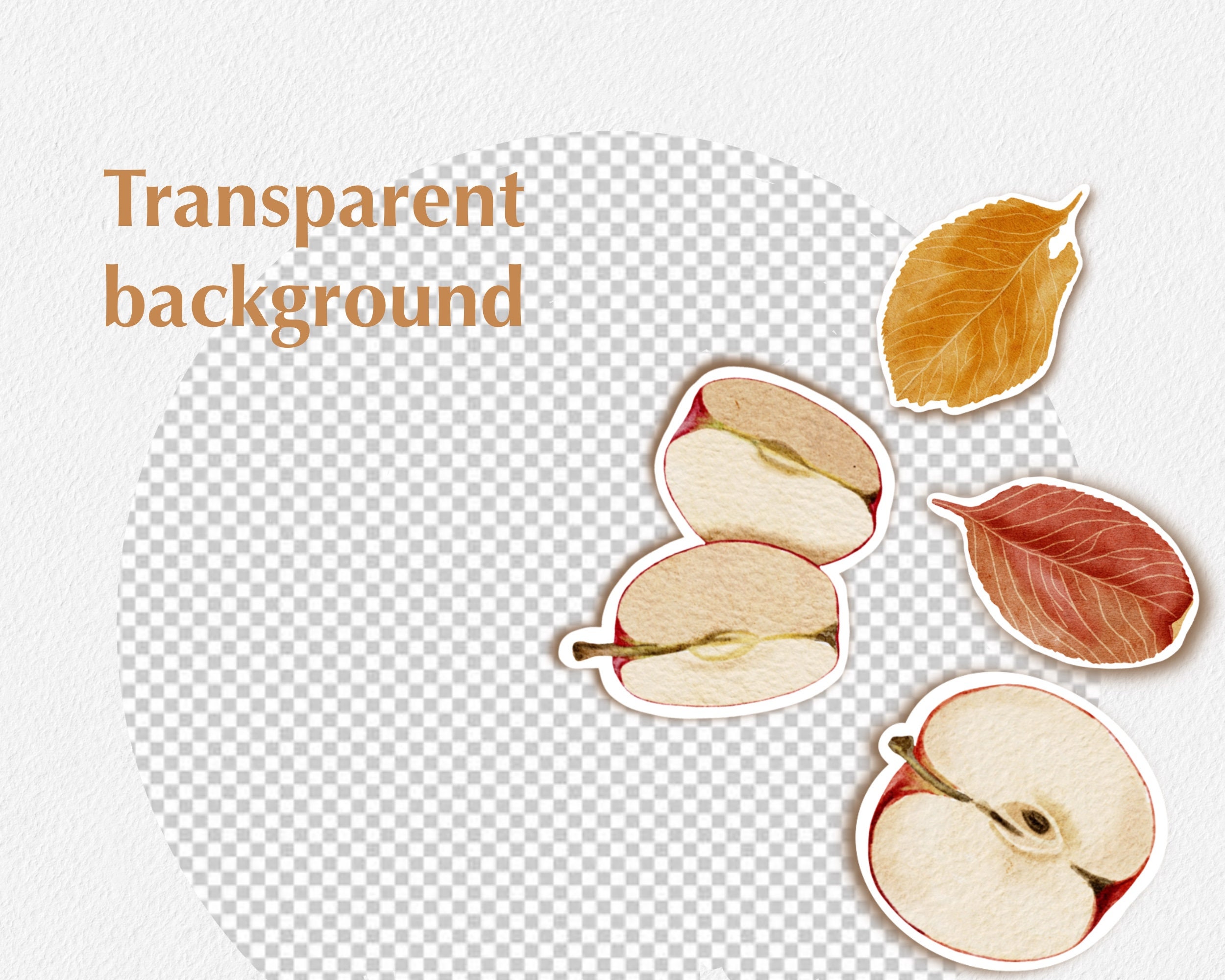 Autumn Printable Stickers Transparent Background Sticker Pack ...