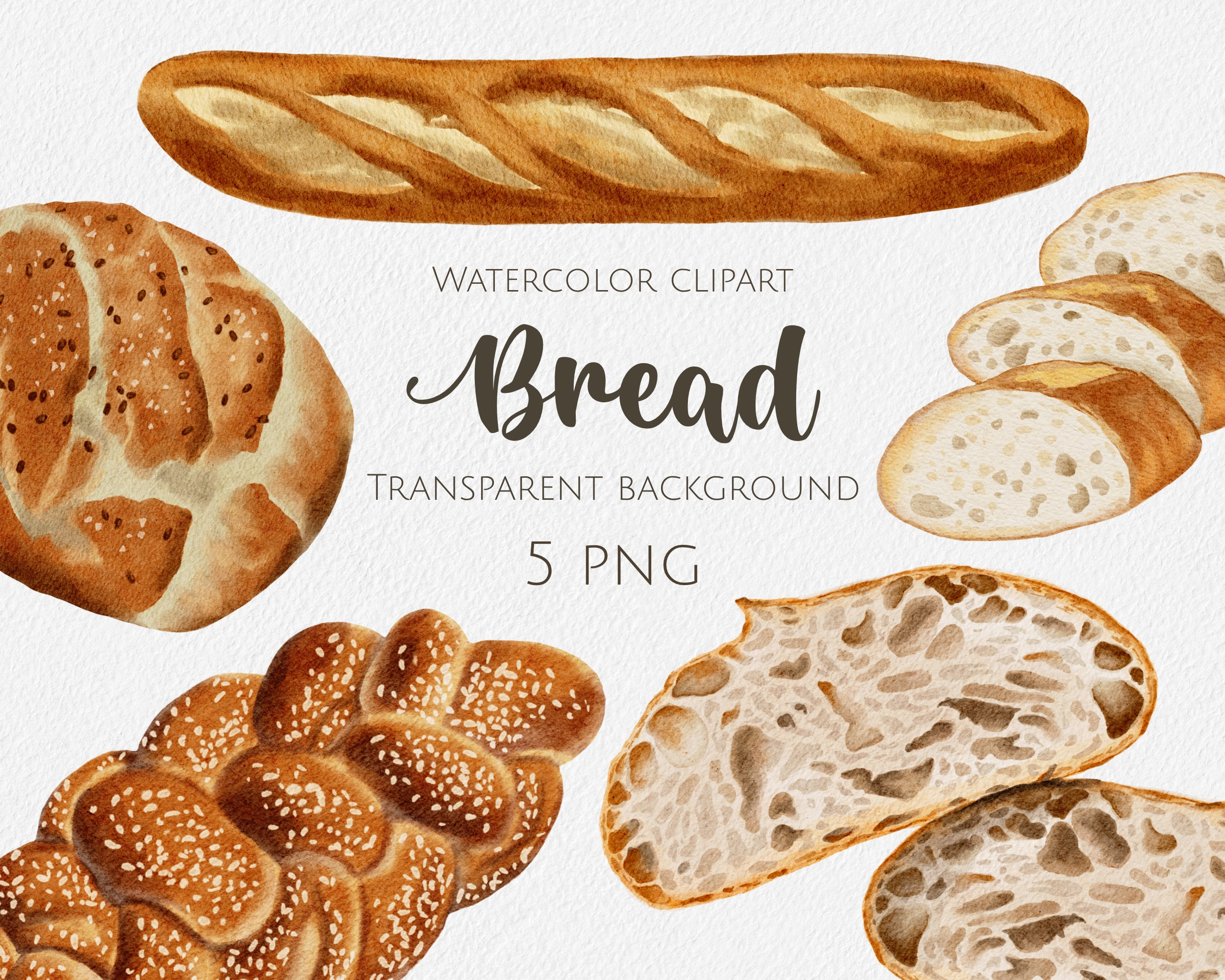 Brown Bread Clipart Free